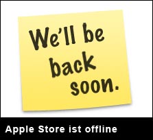 Apple-Store offline - kommt jetzt das neue iPhone?